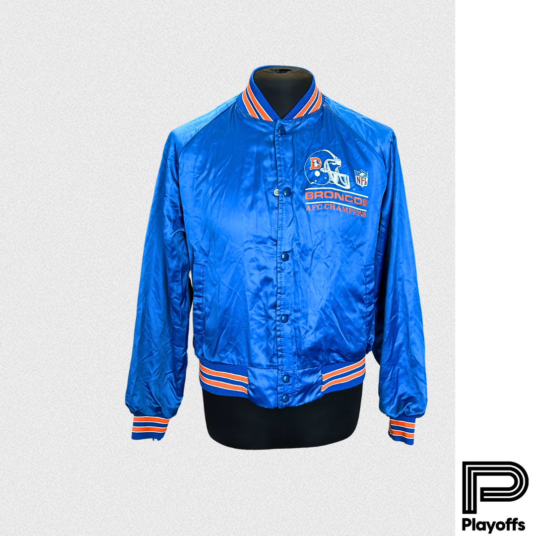 Chamarra Varsity Broncos Denver 1987 – Es de época